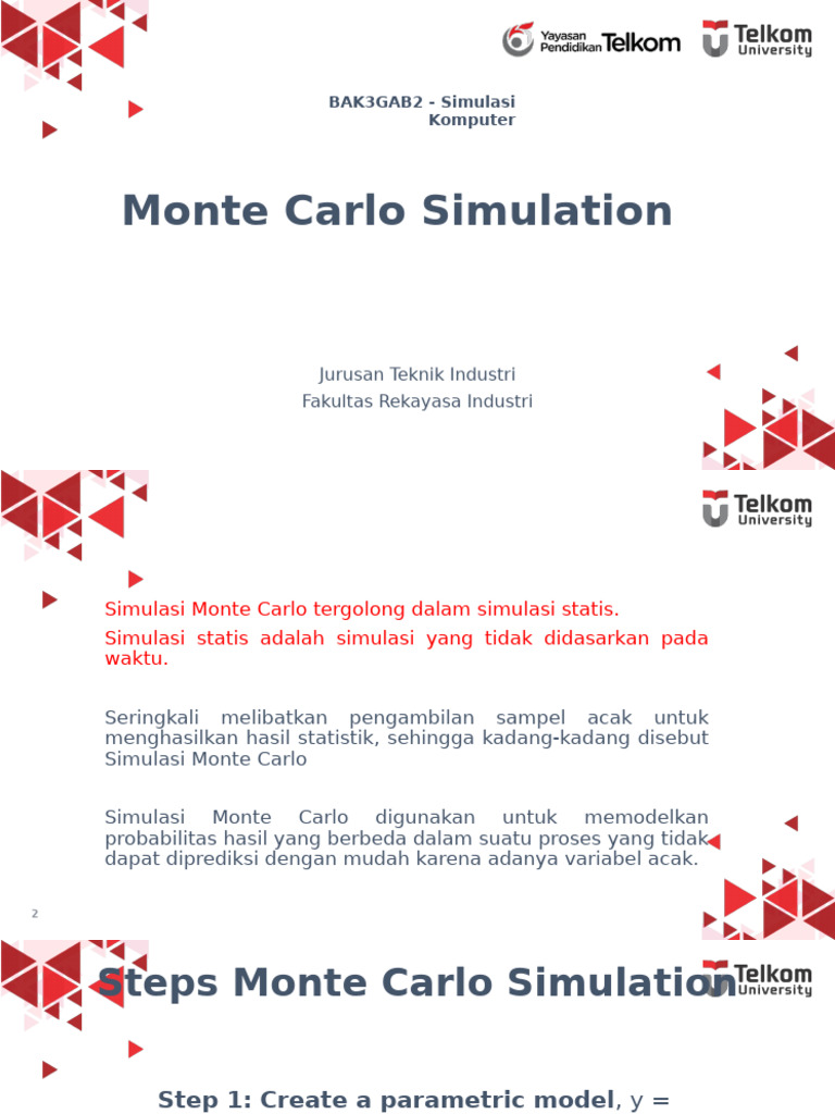Monte Carlo Simulation | PDF