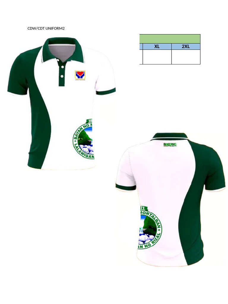 Mswdo Uniform2 | PDF