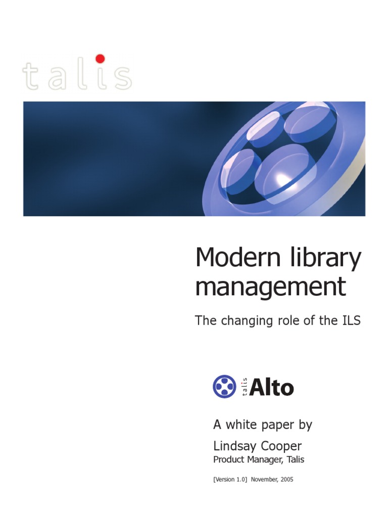 Modern Library Management: ILS Evolution | PDF | Libraries | Radio ...
