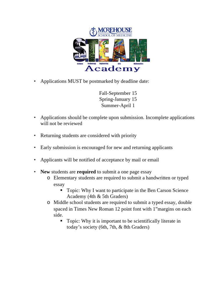 MSM Steam Requirements | PDF