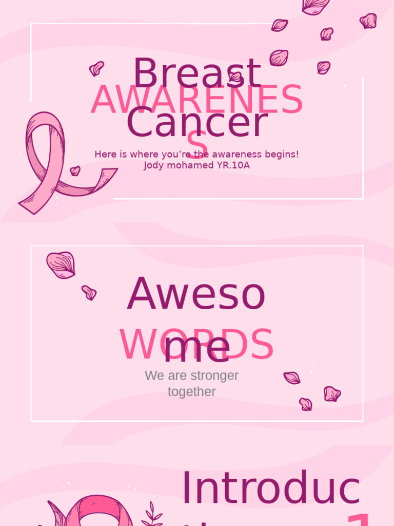 Understanding Breast Cancer Awareness | PDF