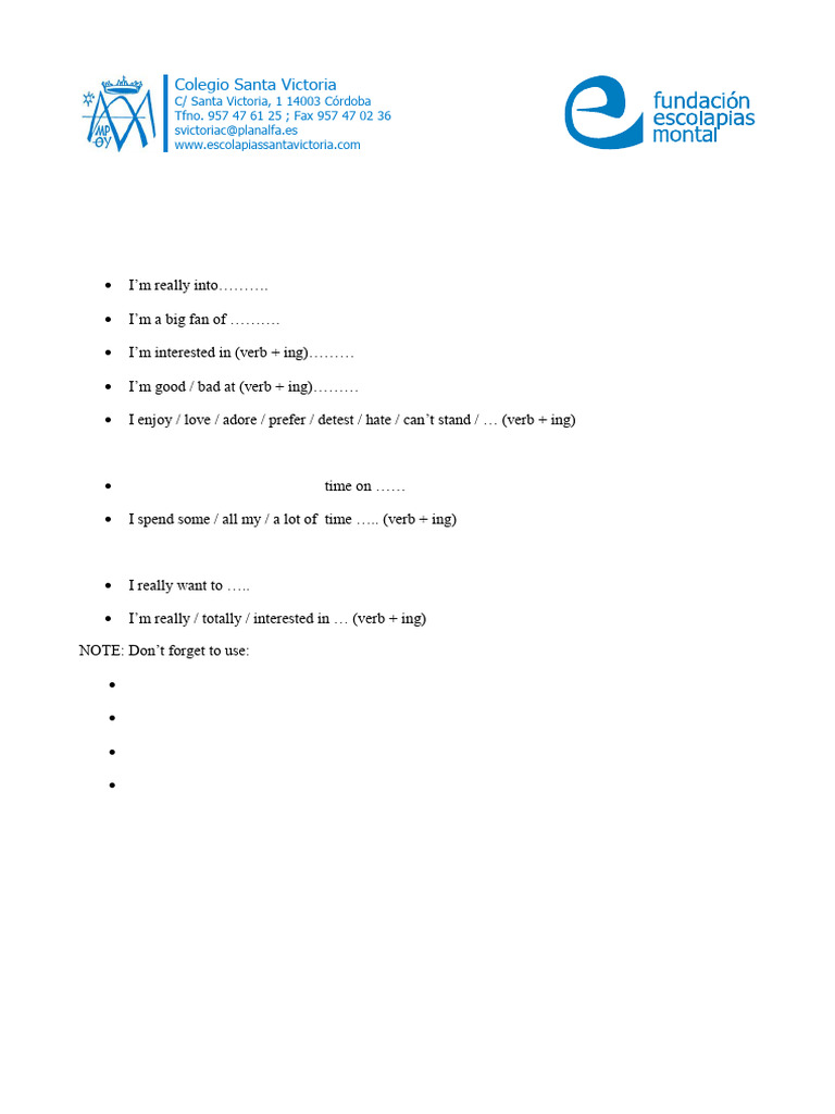 How To Write An Internet Profile | PDF | Social Science | Foreign ...