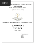 Economics Cover Page | PDF