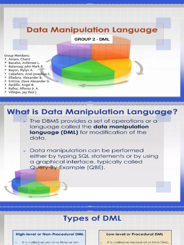 Group2 DML (Final) | PDF