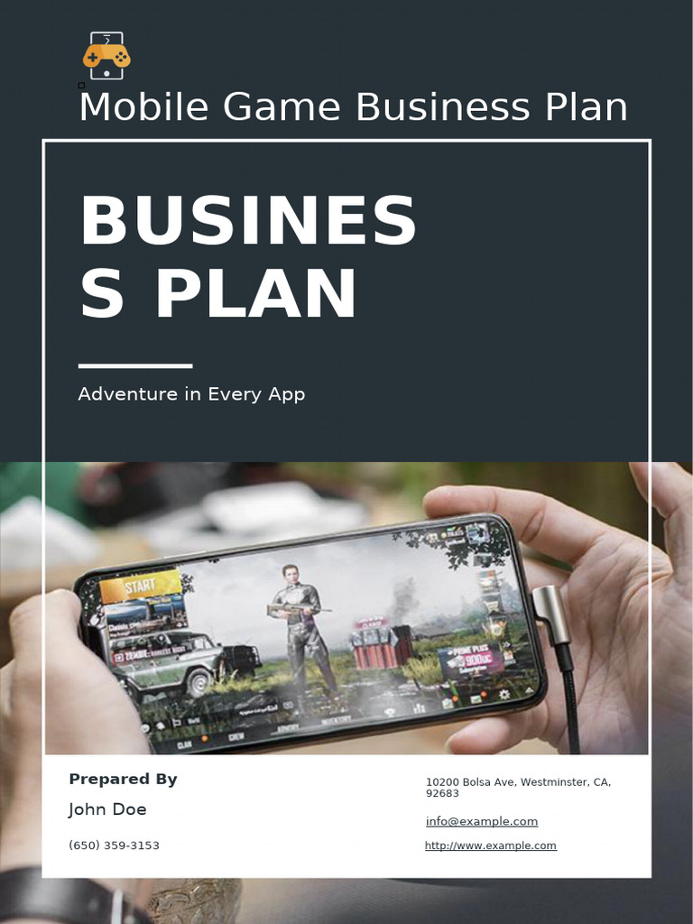 Mobile Game Business Plan | PDF | Equity (Finance) | Balance Sheet