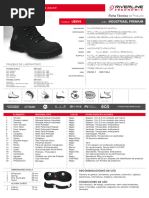 Ficha Técnica Bota Riverline GRS | PDF | Textiles | Calzado