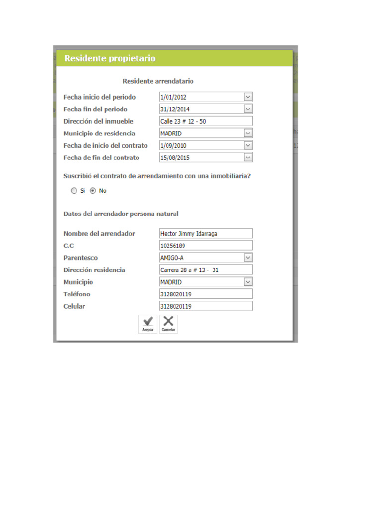Porceso Datos Consorcio | PDF