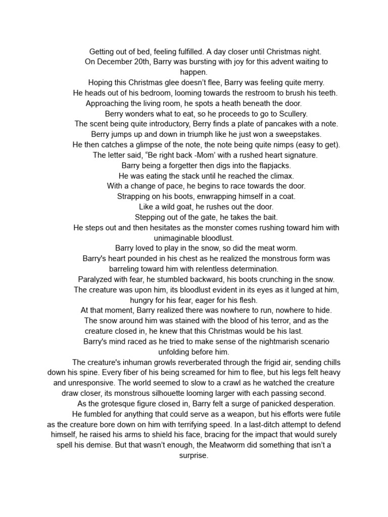 ?the Meatworm Before Christmas | PDF