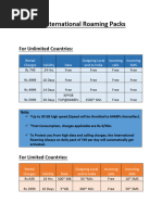 Singtel Data Roaming Guide | PDF | Roaming | Mobile App