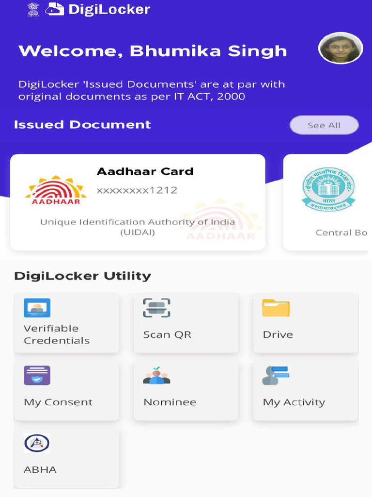 Digi Locker Ss | PDF | Finance & Money Management