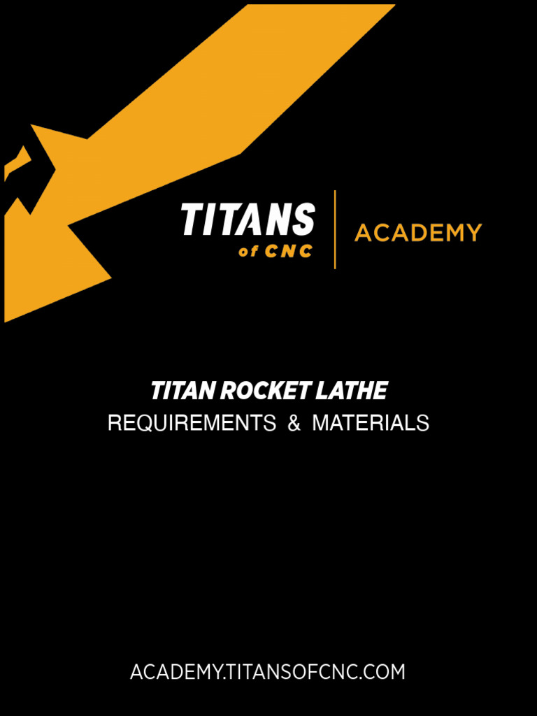 Academy Requirements Materials RK LATHE 2022 r2 | PDF | Numerical Control | Tools