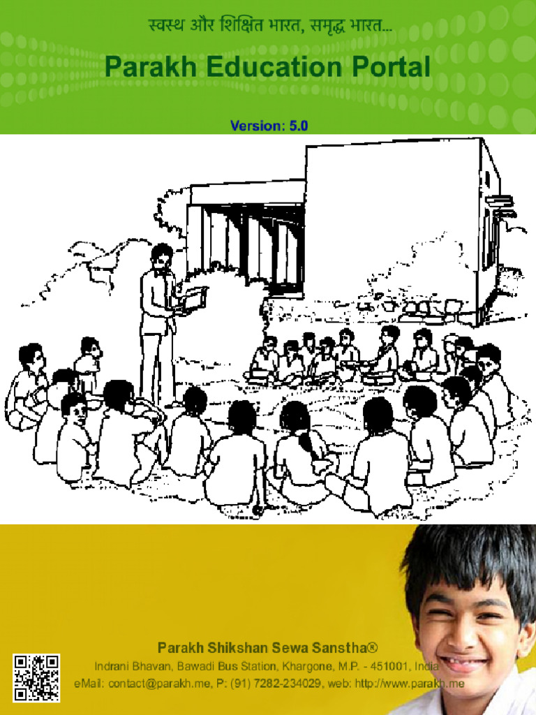 Parakh Education Portal Brochure | PDF | Application Software | Corporate Social Responsibility