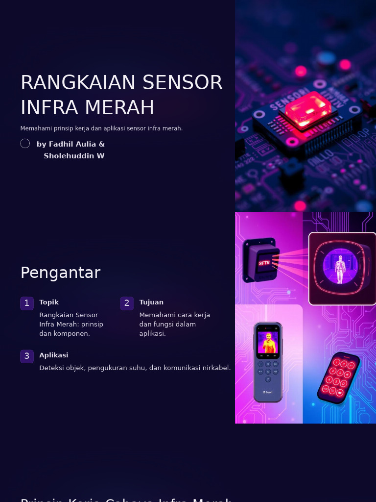 Rangkaian Sensor Infra Merah | PDF | Sains & Matematika | Teknologi ...