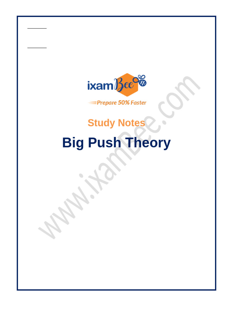 Big Push Theory | PDF | Capital (Economics) | Investing