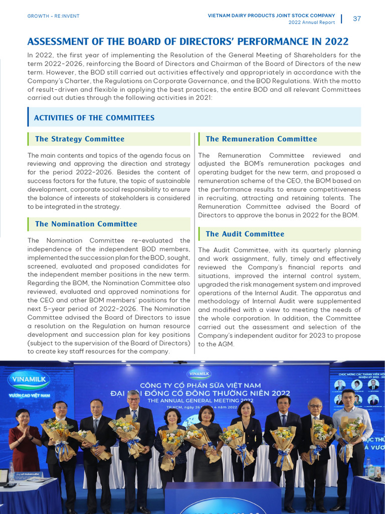 The Board of Managements Report | PDF | Audit | Audit Committee