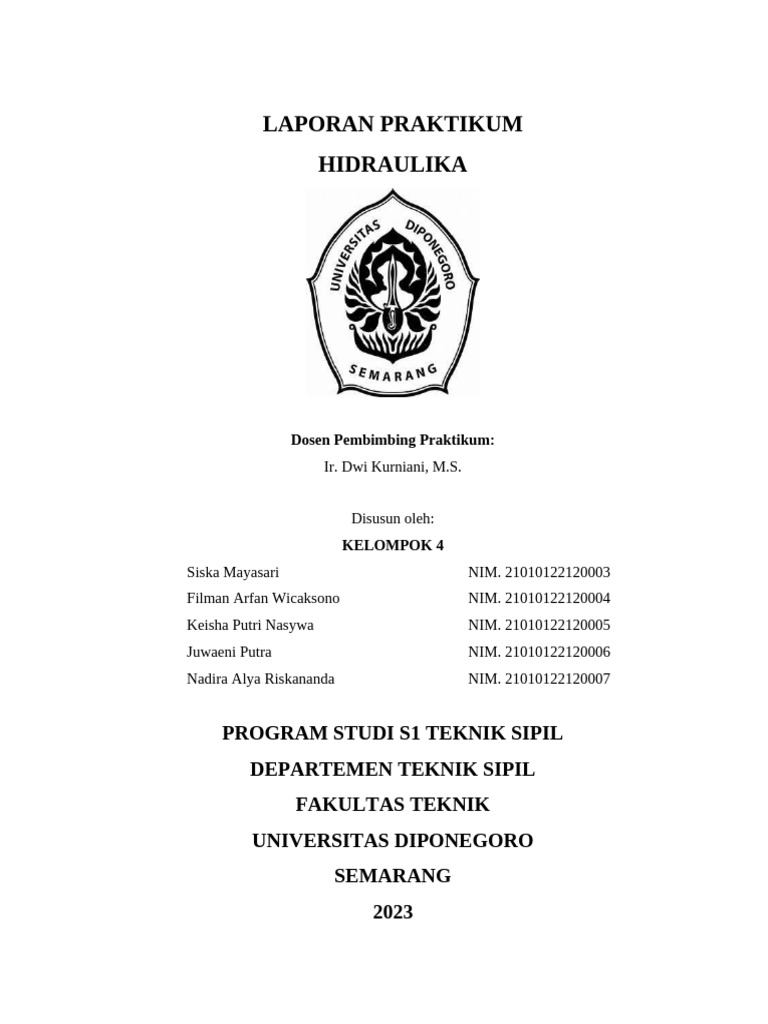 Laprak Kelompok 4 Fix | PDF