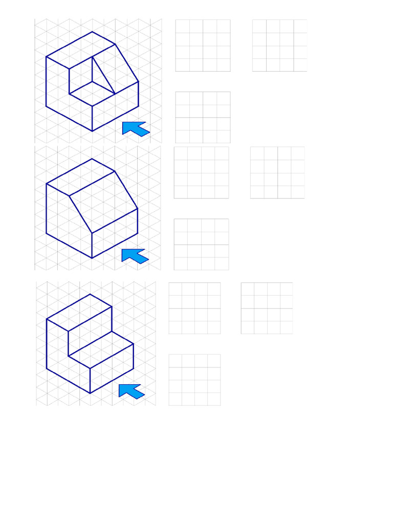 Alzado, Planta y Perfil | PDF | Dibujo técnico