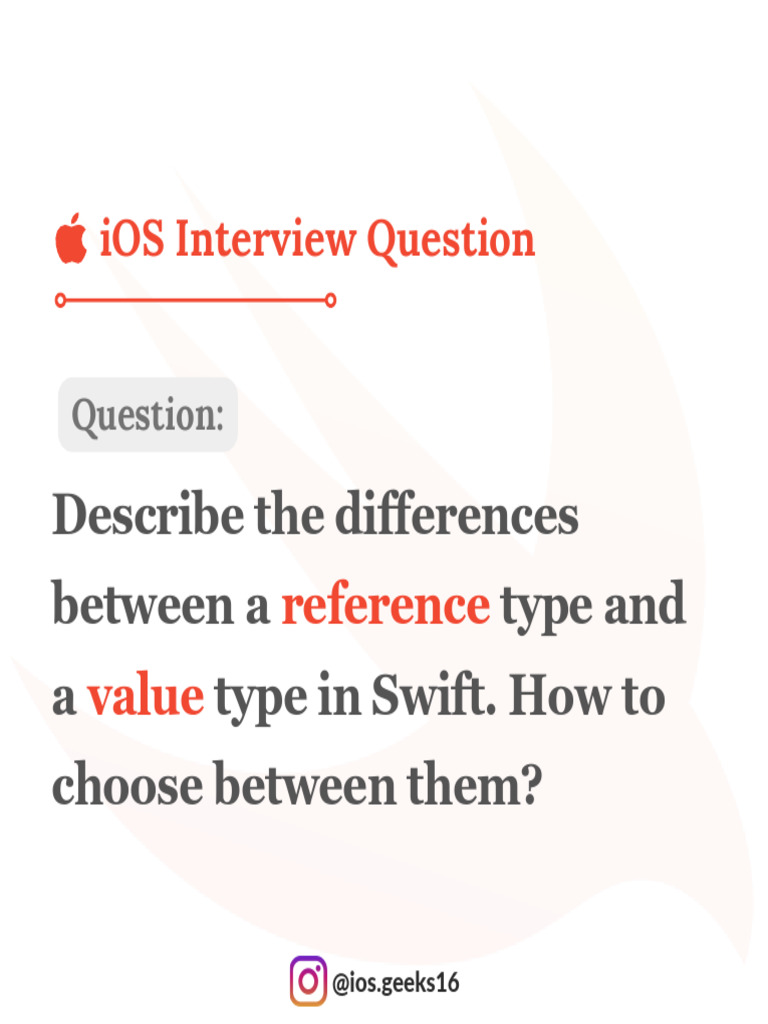 Reference Vs Value Types 1688896783 Pdf Swift Programming Language Computer Programming
