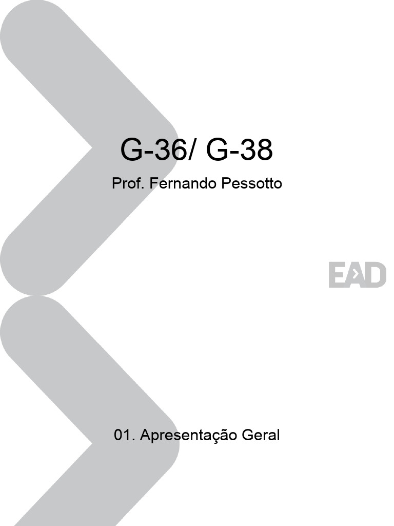 Curso G36-38 PPT Modulo 01 | PDF
