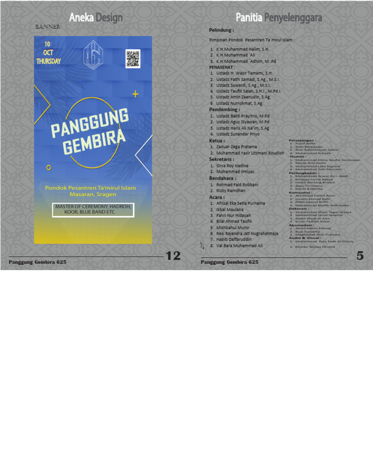 5 - 12 Banner & Panitia - Ai Jadi | PDF
