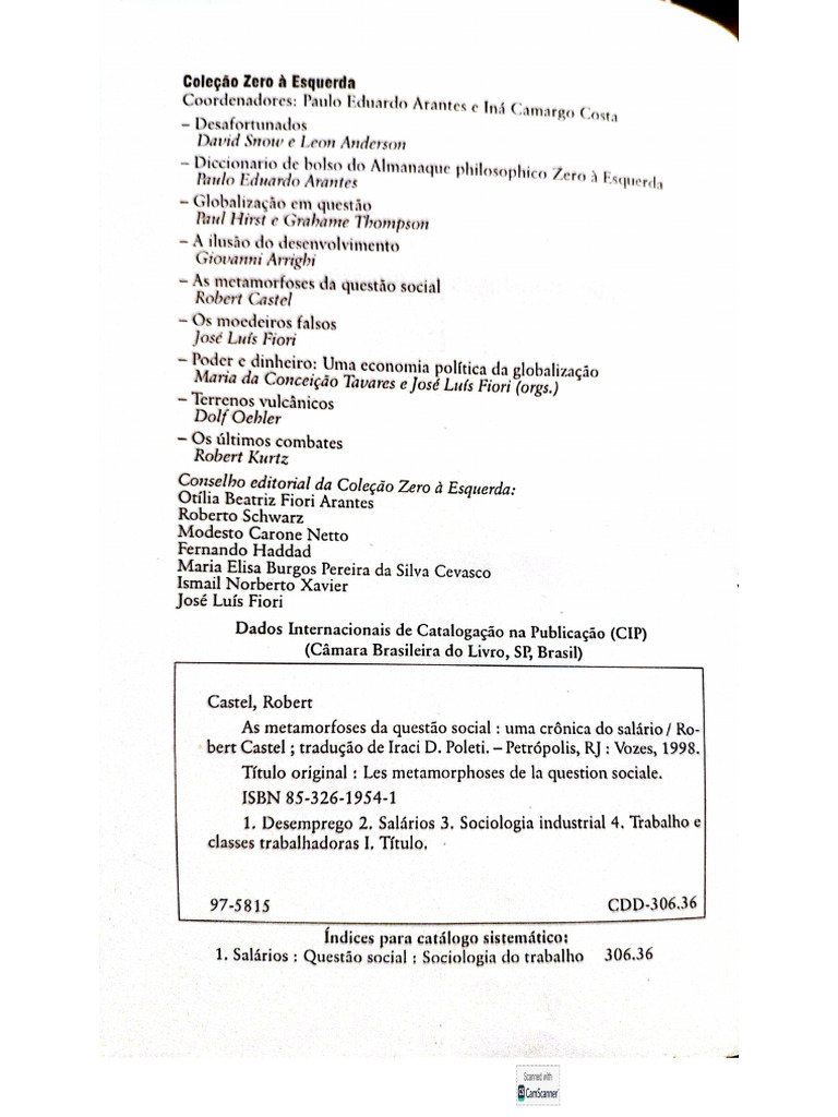 Robert Castel - Cap I | PDF