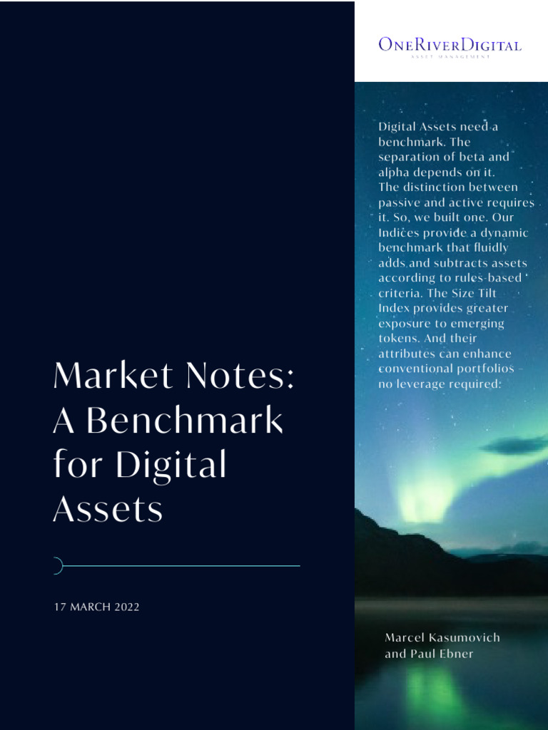 Digital Asset Benchmark Development | PDF | Diversification (Finance ...