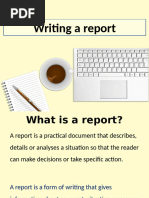 Grade 9 - Report Writing (2025) | PDF