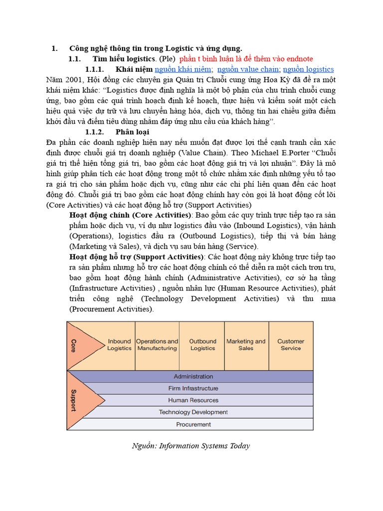CNTT Trong Logistic Và NG D NG | PDF
