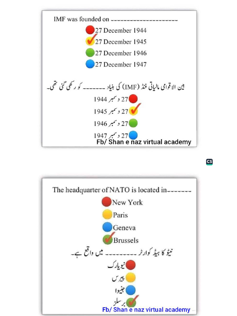 Daily Dose Best MCQs | PDF