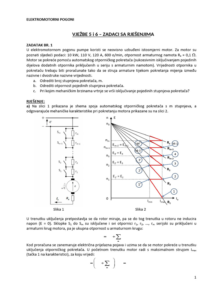VJEŽBE 5 I 6 - 2020 - 21 - 130154 | PDF