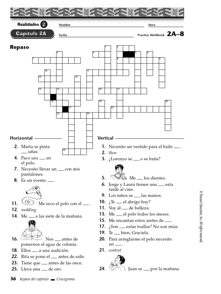 Realidades 2 Practice Workbook (2A) - 40 | PDF