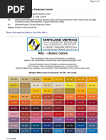 NRF Color Codes | PDF | Pastel | Grey