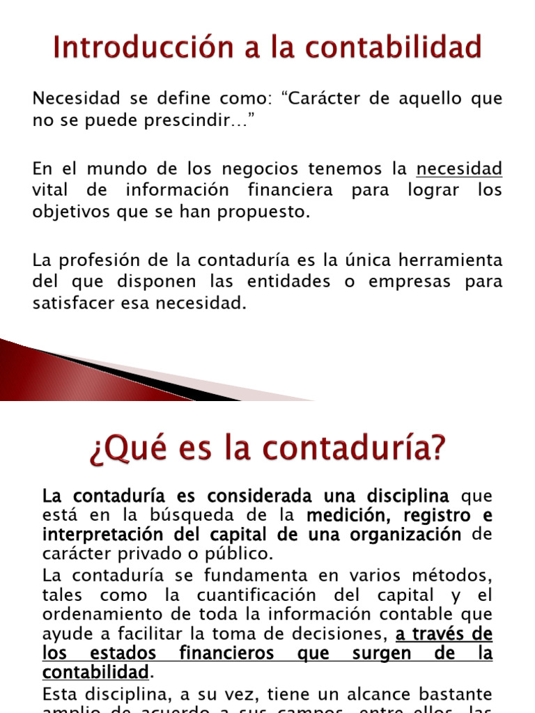 Generalidades de La Contabilidad 2024 | PDF | Contabilidad | Teneduría ...