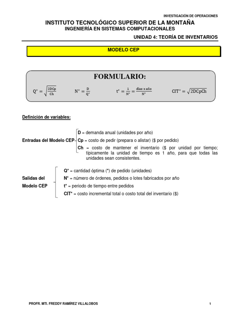 Io-Isci-T4-Ac4-Modelo Cep | PDF | Ingeniería