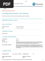 Form 9: Access Arrangements Guide | PDF | Disability