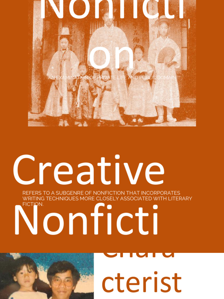 1 Introduction To Creative Nonfiction | PDF | Creative Nonfiction | Memory