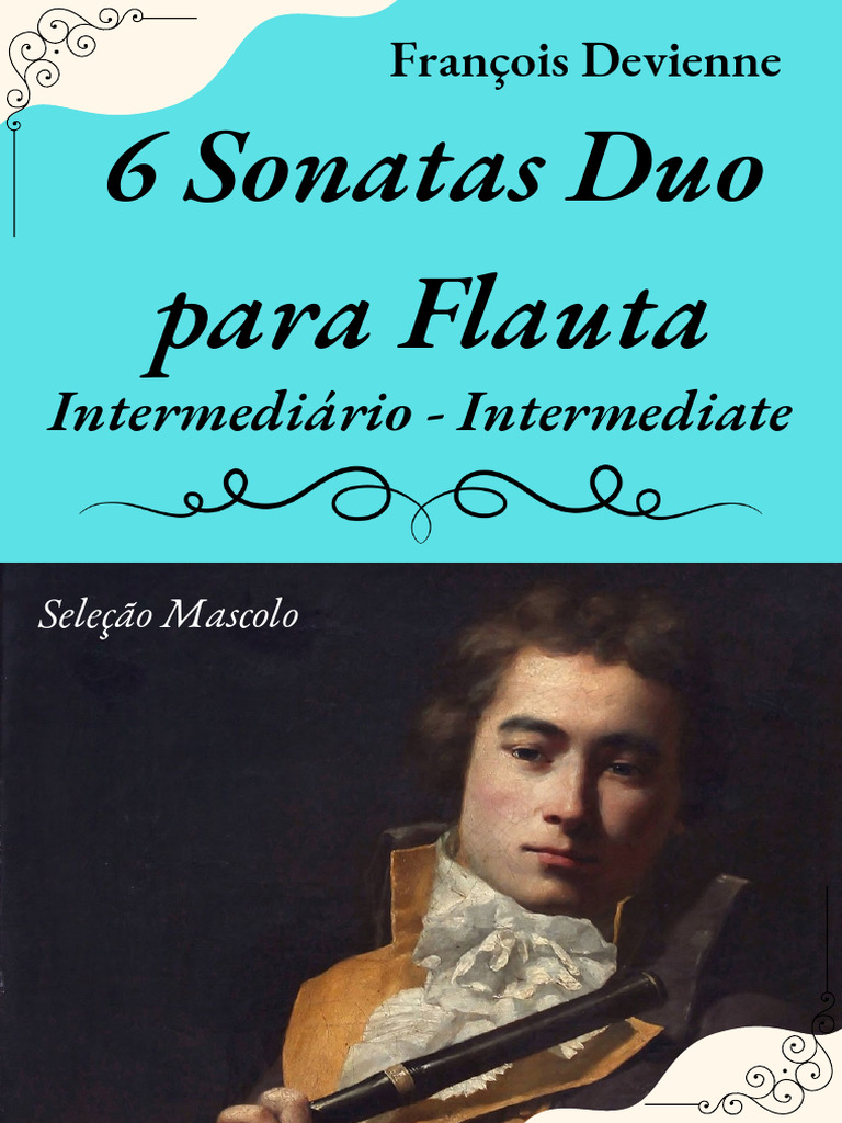 Devienne, 6 Sonata Duo para Flauta | PDF | Aerofones | Música clássica