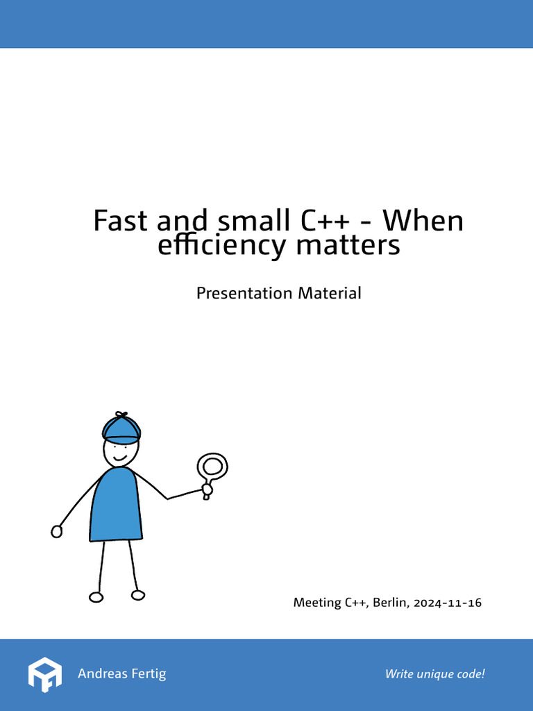 Afertig 2024 Meeting CPP Fast and Small CPP - When Efficiency Matters ...