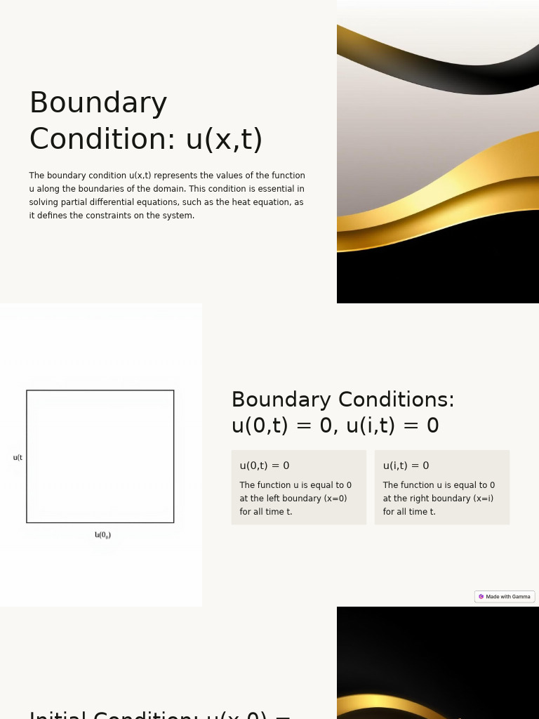 Boundary Condition Uxt | PDF | Heat | Thermal Conduction