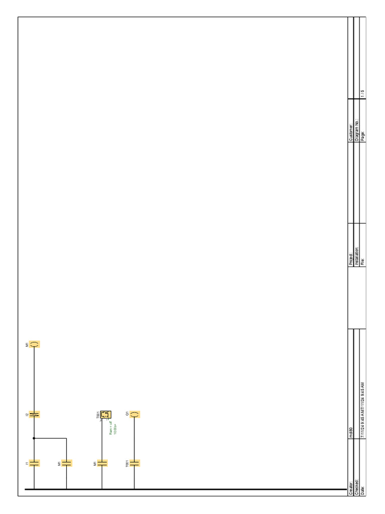 Electrical Connection Diagram Overview | PDF