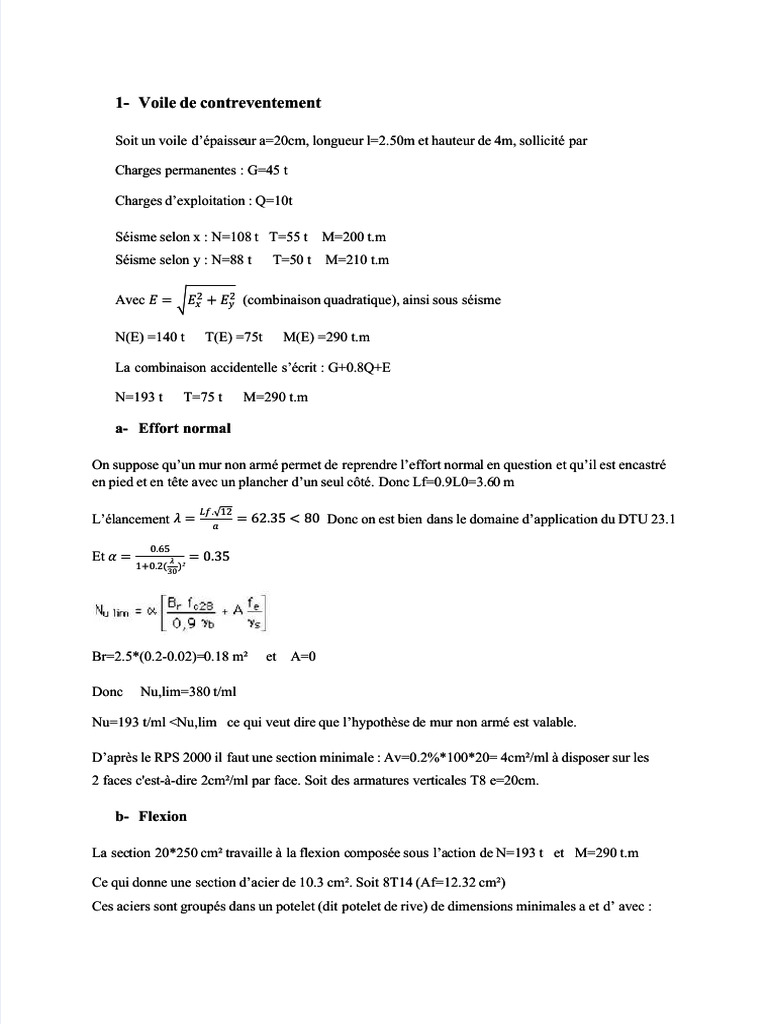 Voile BAEL | PDF | Technology & Engineering
