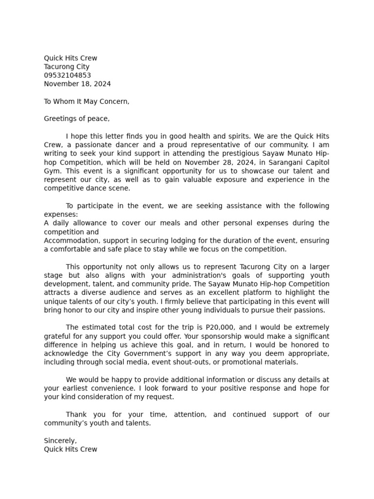 Open Letter | PDF