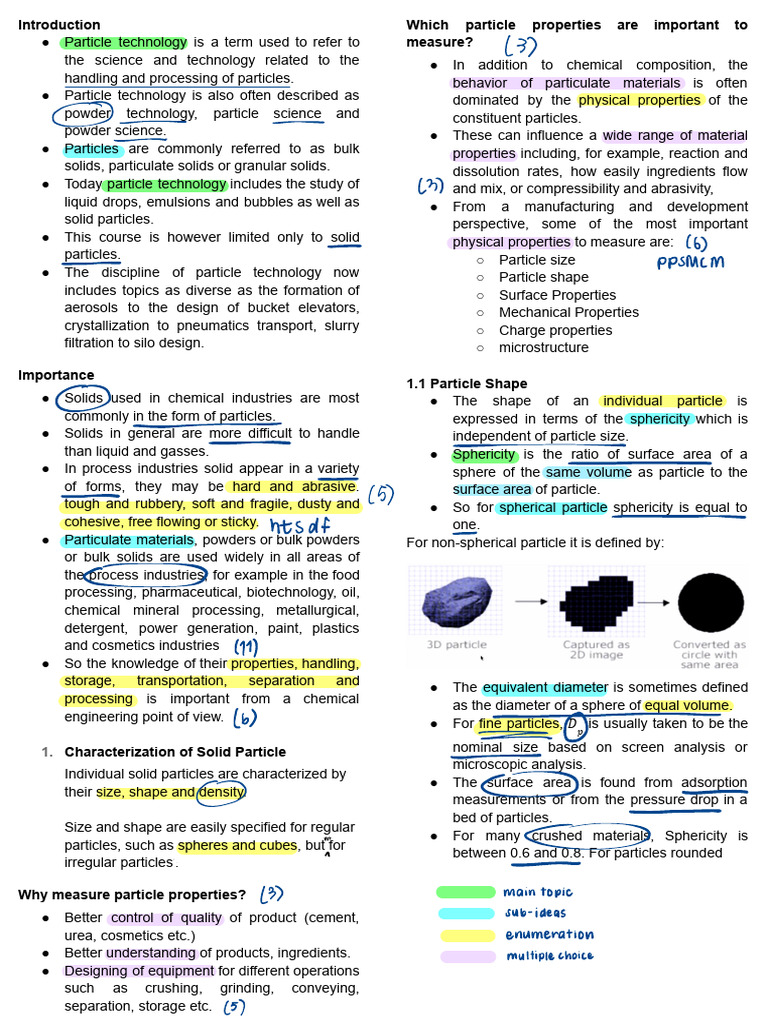 Particle Technology | PDF | Filtration | Particle