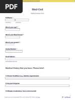 MedNet UAE Reimbursement Claim Form | PDF | Health Care | Medical Diagnosis