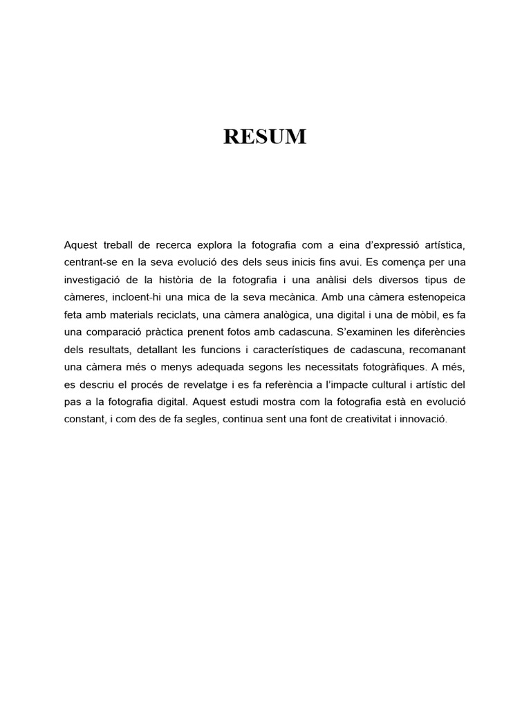 Resum | PDF