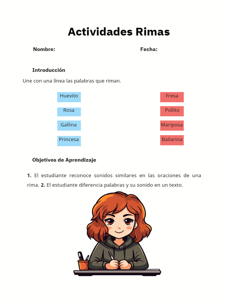 Rimas para Niños: Aprende Jugando | PDF | Poesía