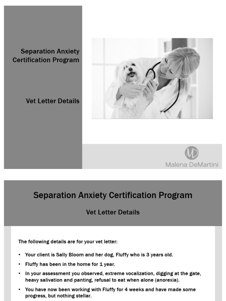 Vet Letter Details | PDF
