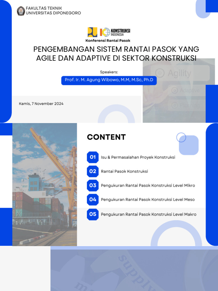 PPT Pupr Jakarta - Prof Agung | PDF