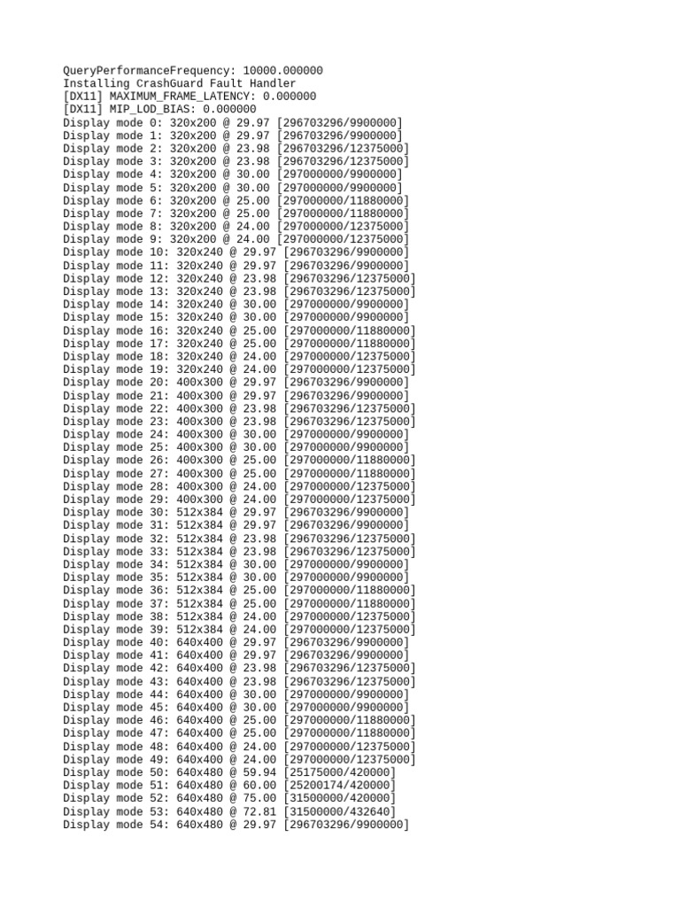 Log | PDF | Shader | Computer Architecture