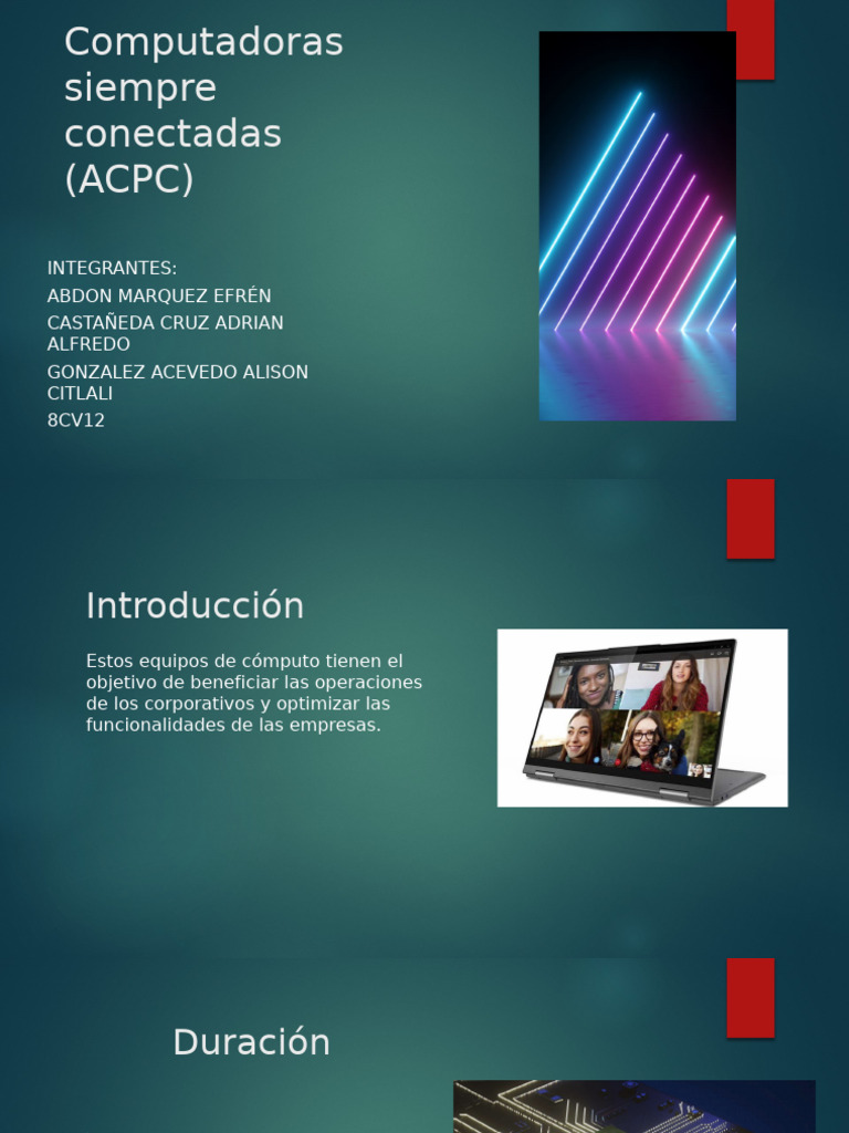 Computadoras Siempre Conectadas (ACPC) | PDF | Informática